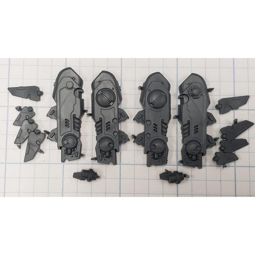 Warhammer 40k Tau Empire Bits Commander Farsight Crisis Suit Jump Pack ...