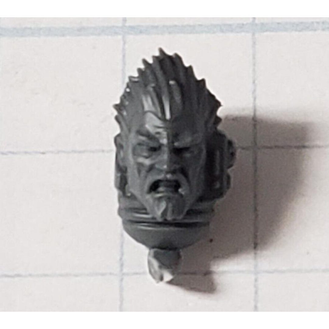Warhammer 40k Space Wolves Bits Primaris Upgrade Tall Hair Goatee Head #04 - Etsy