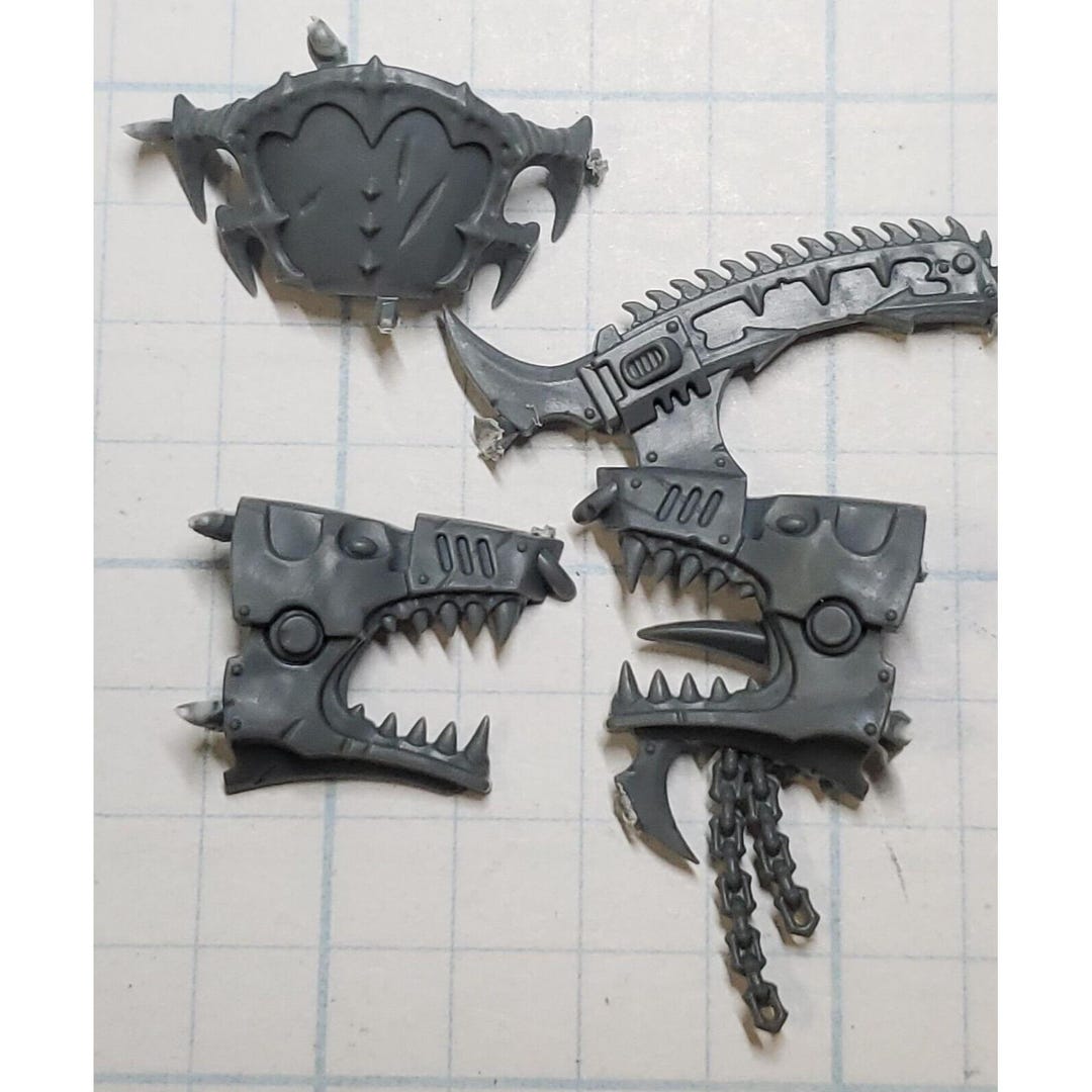 Warhammer 40k World Eaters Bits Lord Invocatus Juggernaut Khal Guruth ...