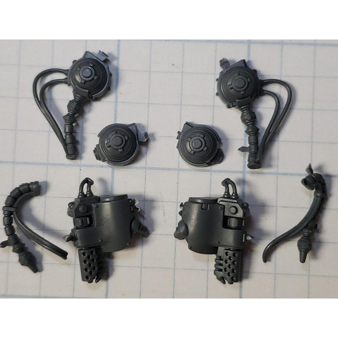 Warhammer 40k Space Marine Bits Aggressor Gravis Flamestorm Gauntlet ...