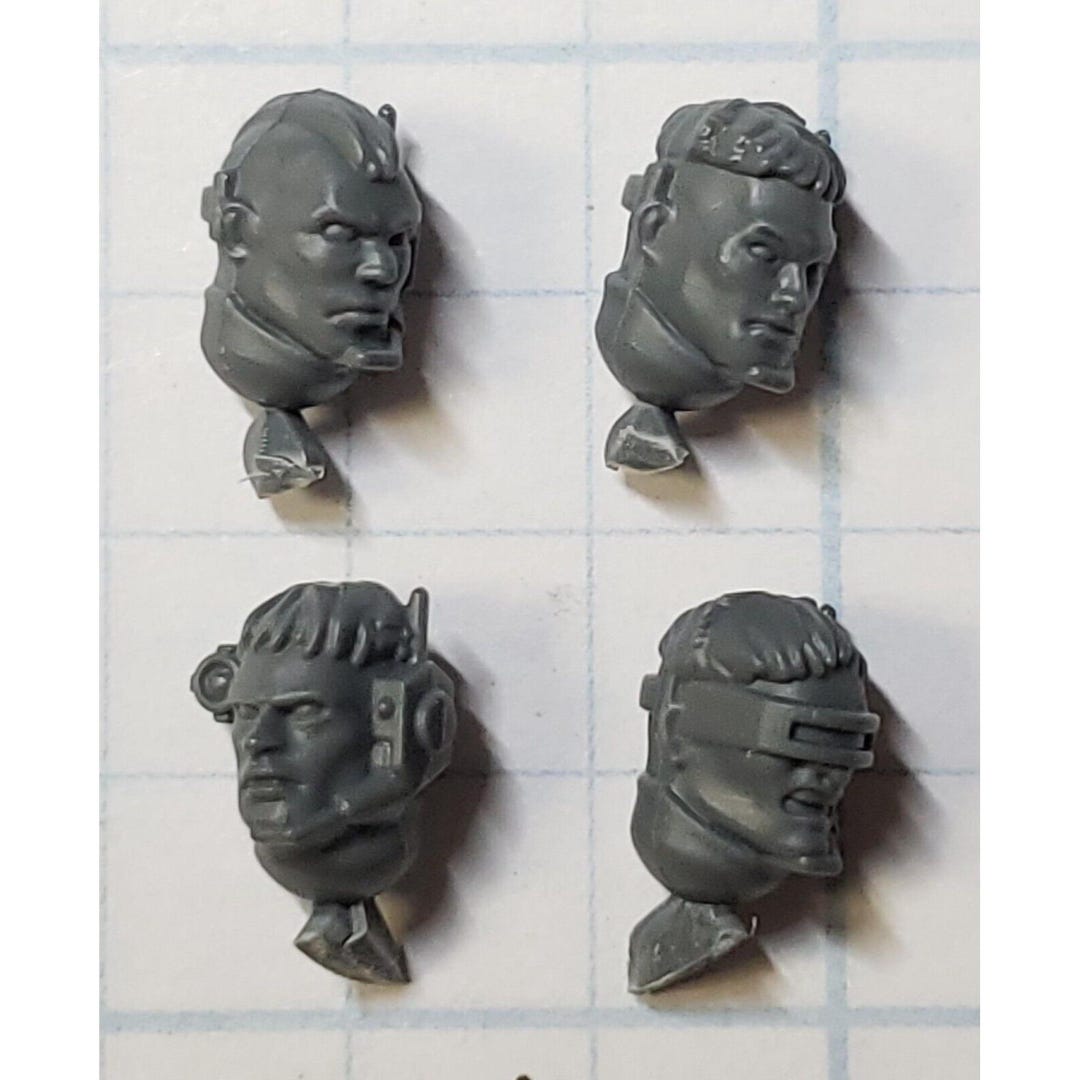Warhammer 40k Black Templar Bits Primaris Upgrade Neophyte Scout Bare ...