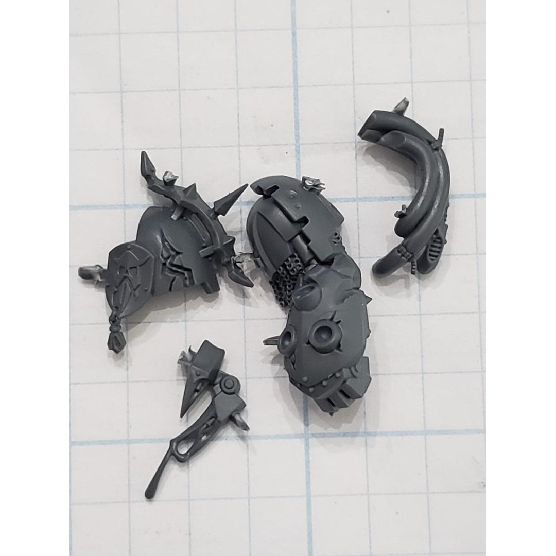 Warhammer 40k Death Guard Bits Lord of Virulence Terminator Plague Claw ...