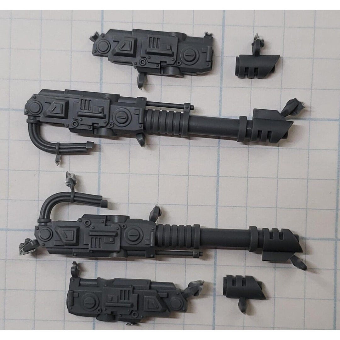 30K Space Marine Bits DPS Deimos Predator Lascannon Side Sponson ...