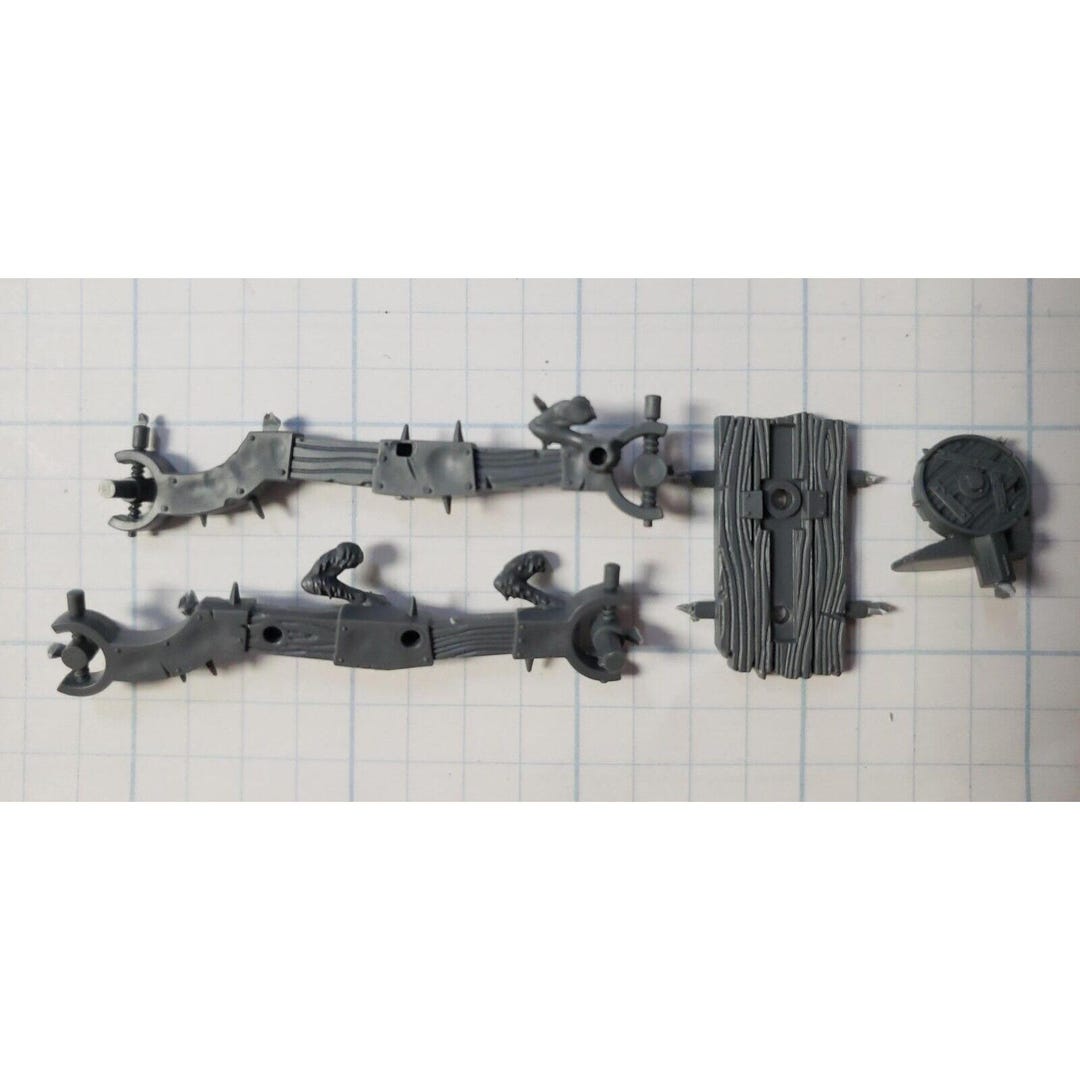 Warhammer Skaven Bits Skaventide Ratling Warpblaster Lower Gun Carriage ...