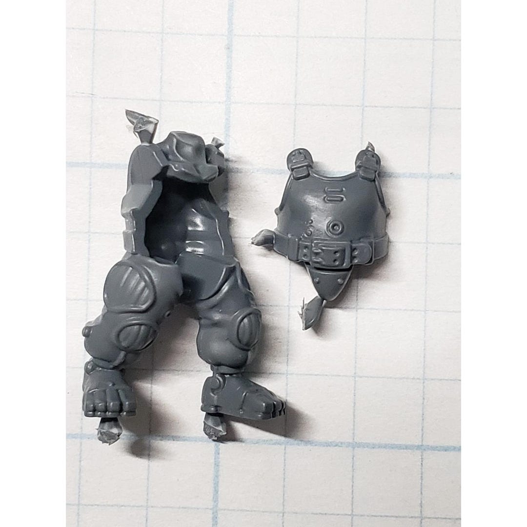 40k Leagues of Votann Bits Cthonian Earthshaker Hearthkyn Gunner Body ...