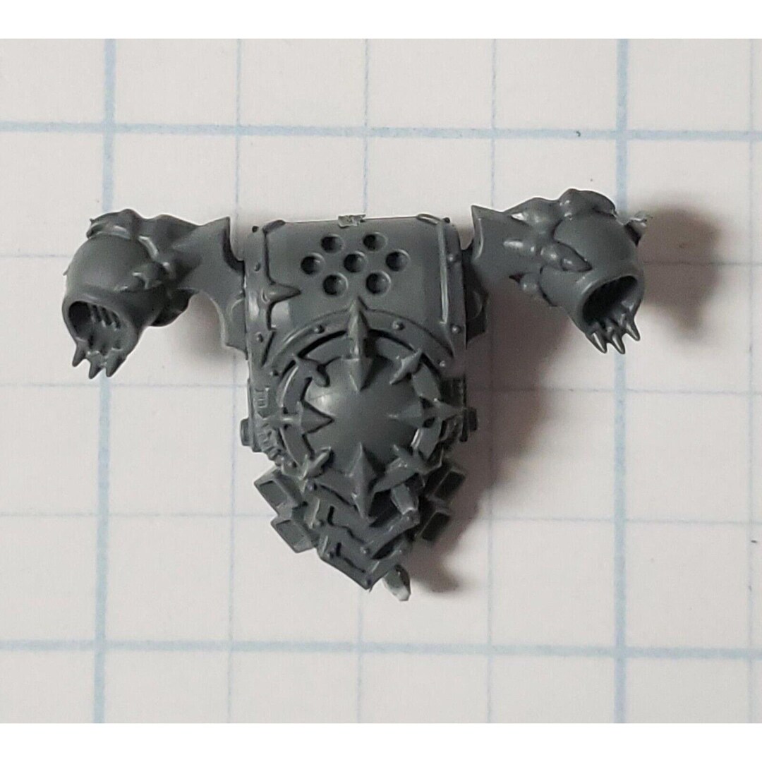 40k Chaos Space Marines Bits Havocs Squad Aspiring Champion Backpack ...