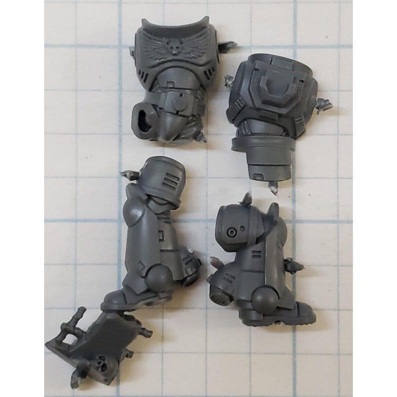 40k Space Marine Bits Primaris Jump Pack Intercessors Action Torso ...