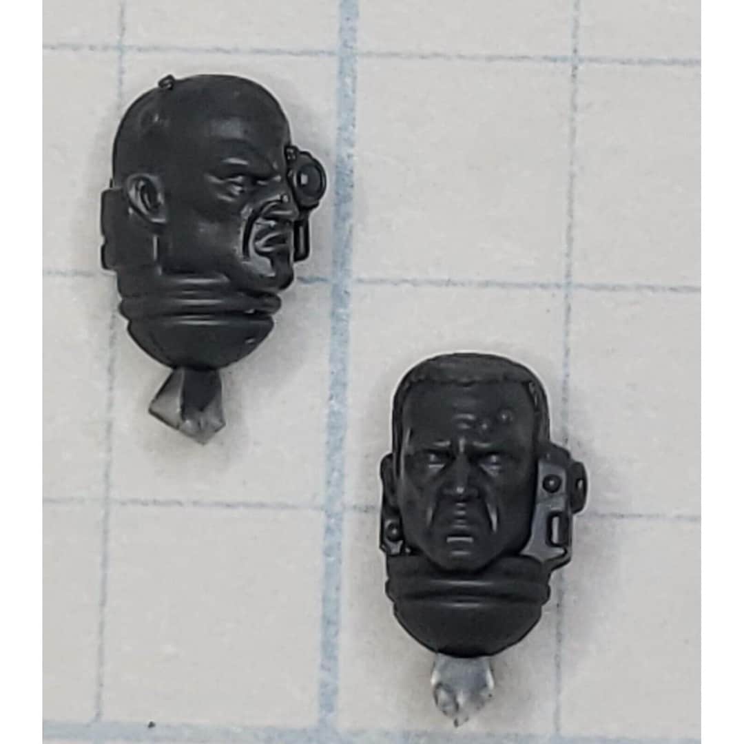 Warhammer 40k Dark Angels Bits Primaris Upgrade Bionics & Stern Bare ...