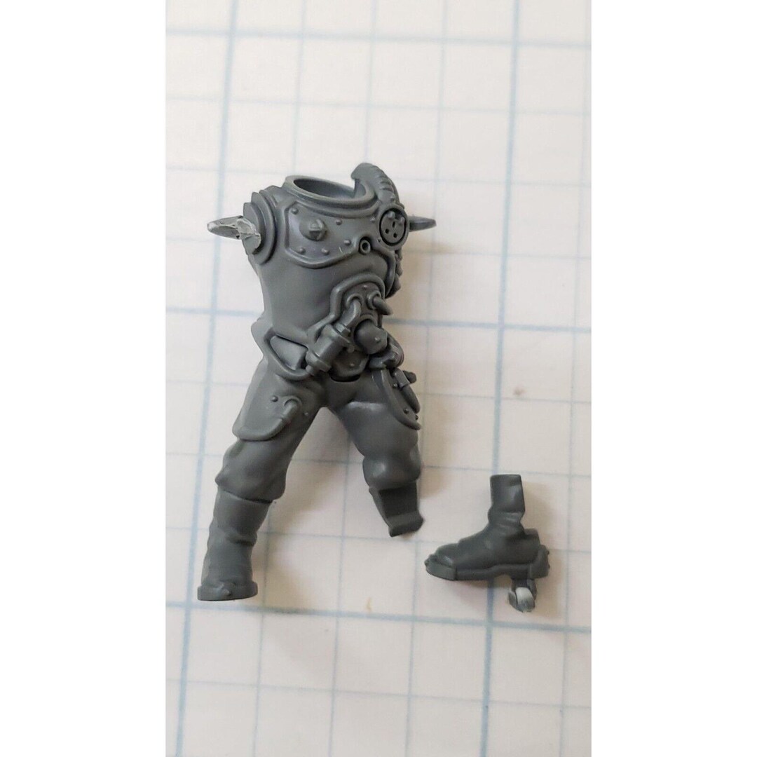 Warhammer 40K Imperial Agents Bits Inquisitorial Gun Servitor Body Legs ...
