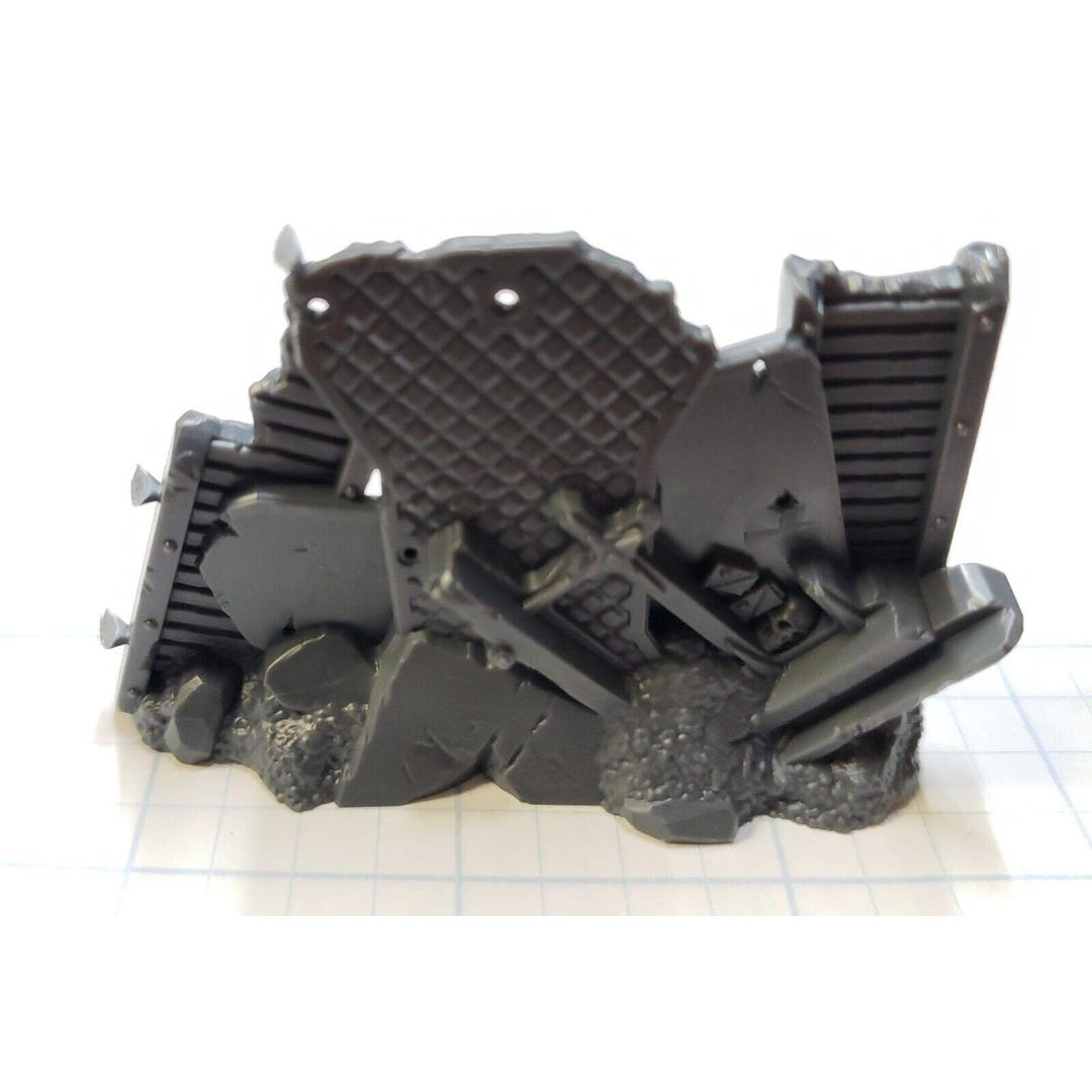 Warhammer 40k Kill Team Bits Killzone Volkus Terrain Heavy Rubble ...