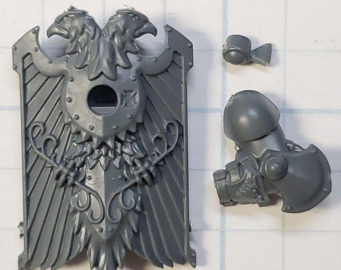 Warhammer 40k Adeptus Custodes Bits Custodian Guard Praesidium Shield ...