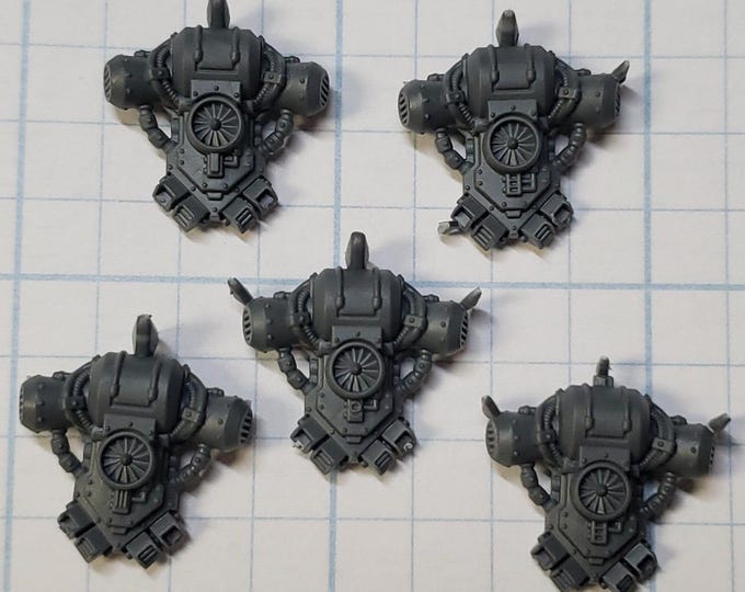 30K Space Marine Bits Mark III Tactical Squad Iron Armor Power Backpack ...