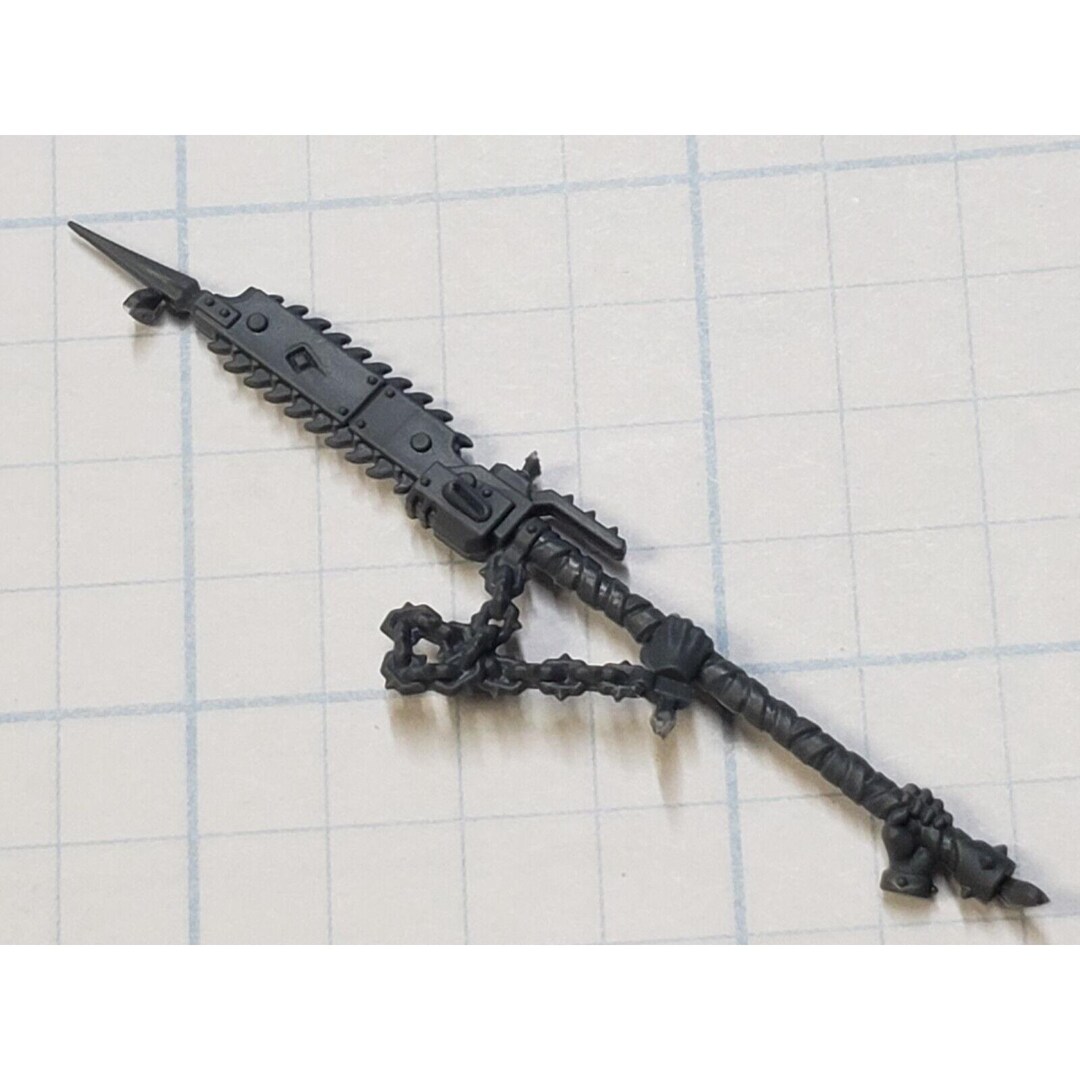 40k World Eaters Bits Goremonger Kill Team Aspirant Chainglaive #82 - Etsy