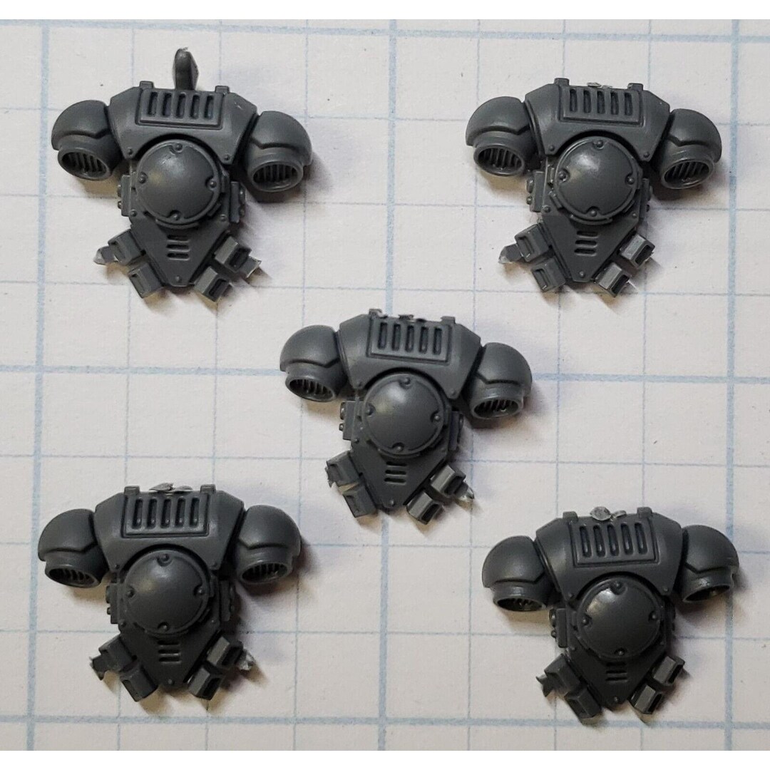 Warhammer 40k Space Marine Bits Primaris Intercessor Engraved Backpacks ...