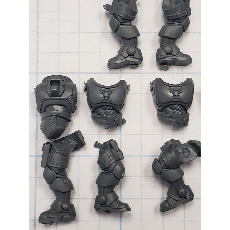 Warhammer 40k Space Marine Bits Primaris Reiver MK X Phobos Torso ...