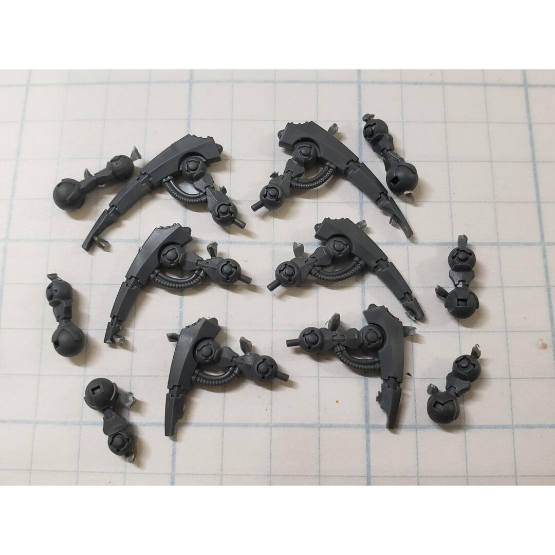 Warhammer 40k Necron Bits Canoptek Wraith Legs & Appendages Set - Etsy