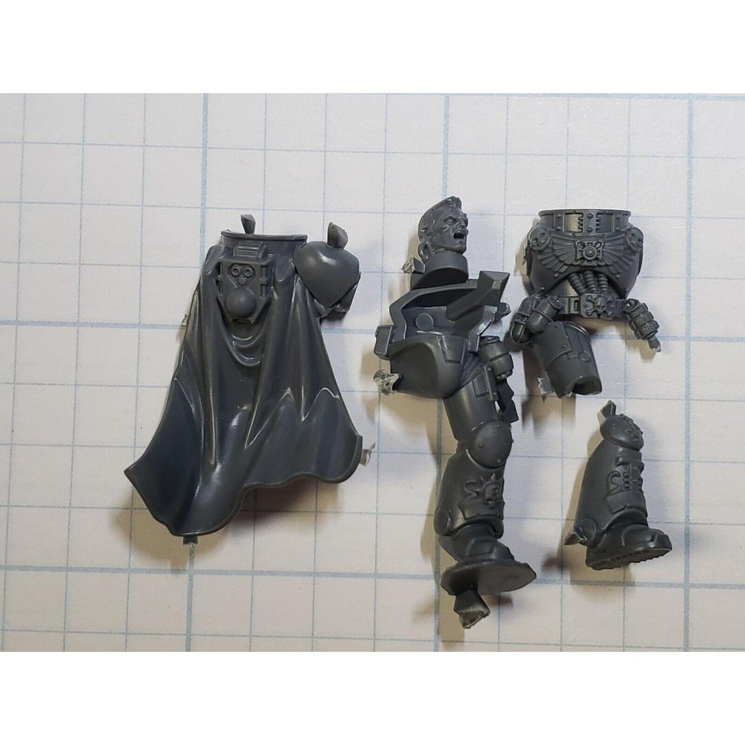 Warhammer 40K Deathwatch Bits Watch Captain Artemis Armored Torso Legs ...