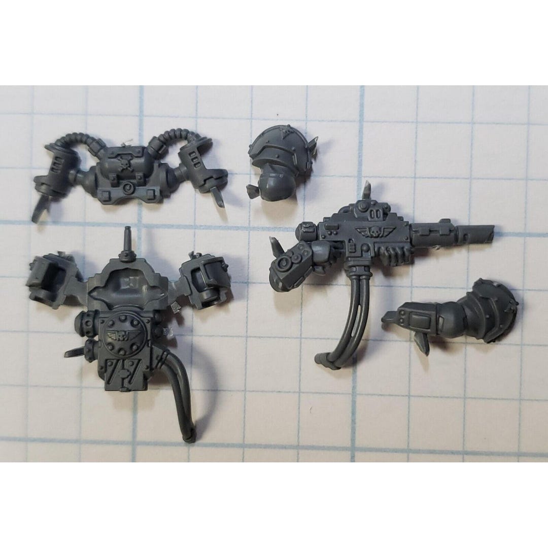 40k Astra Militarum Bits Tempestus Aquilon Grav Chute Jump Pack ...