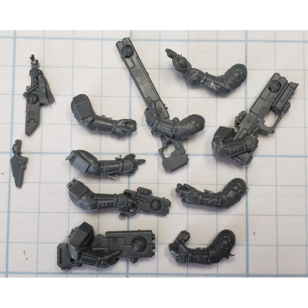 Warhammer 40k Tau Empire Bits Fire Warriors Shas'ui Arms & Bonding ...