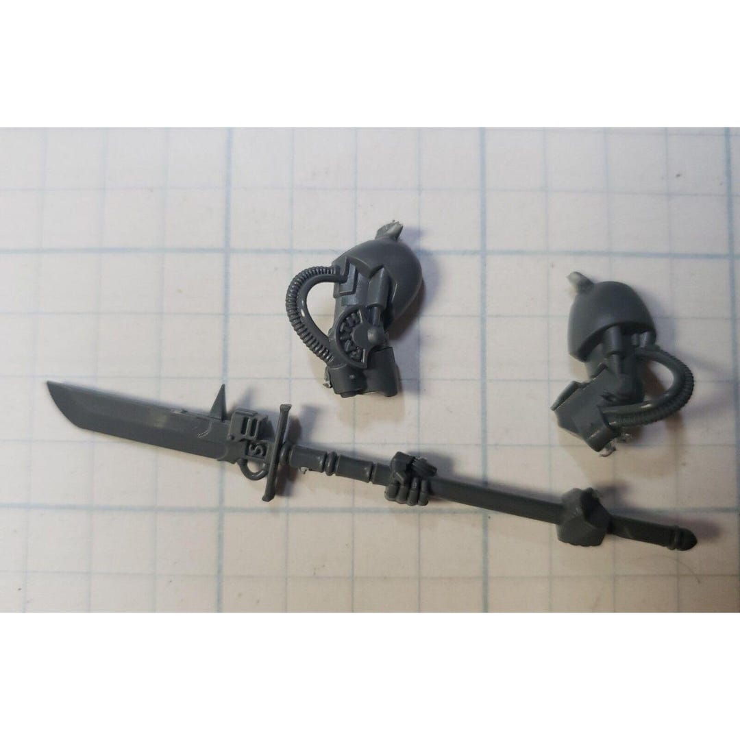 Warhammer 40k Grey Knight Bits Terminator Nemesis Force Halberd W Arms ...