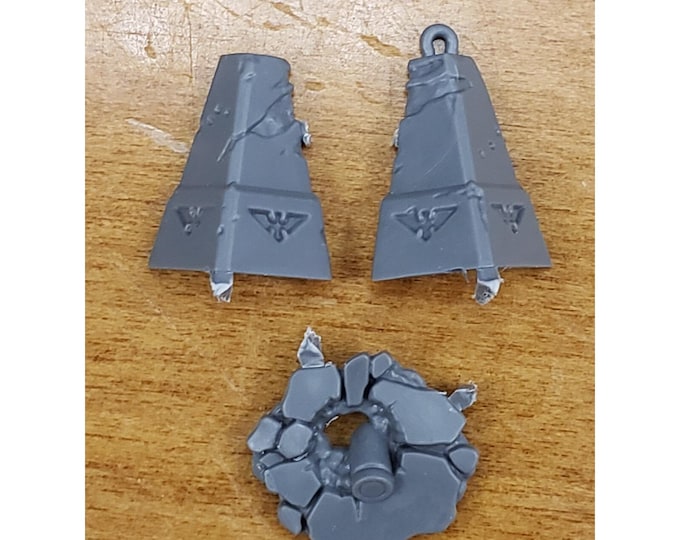 Warhammer 40k Astra Militarum Bits Cadian Command Squad Terrain Stones ...