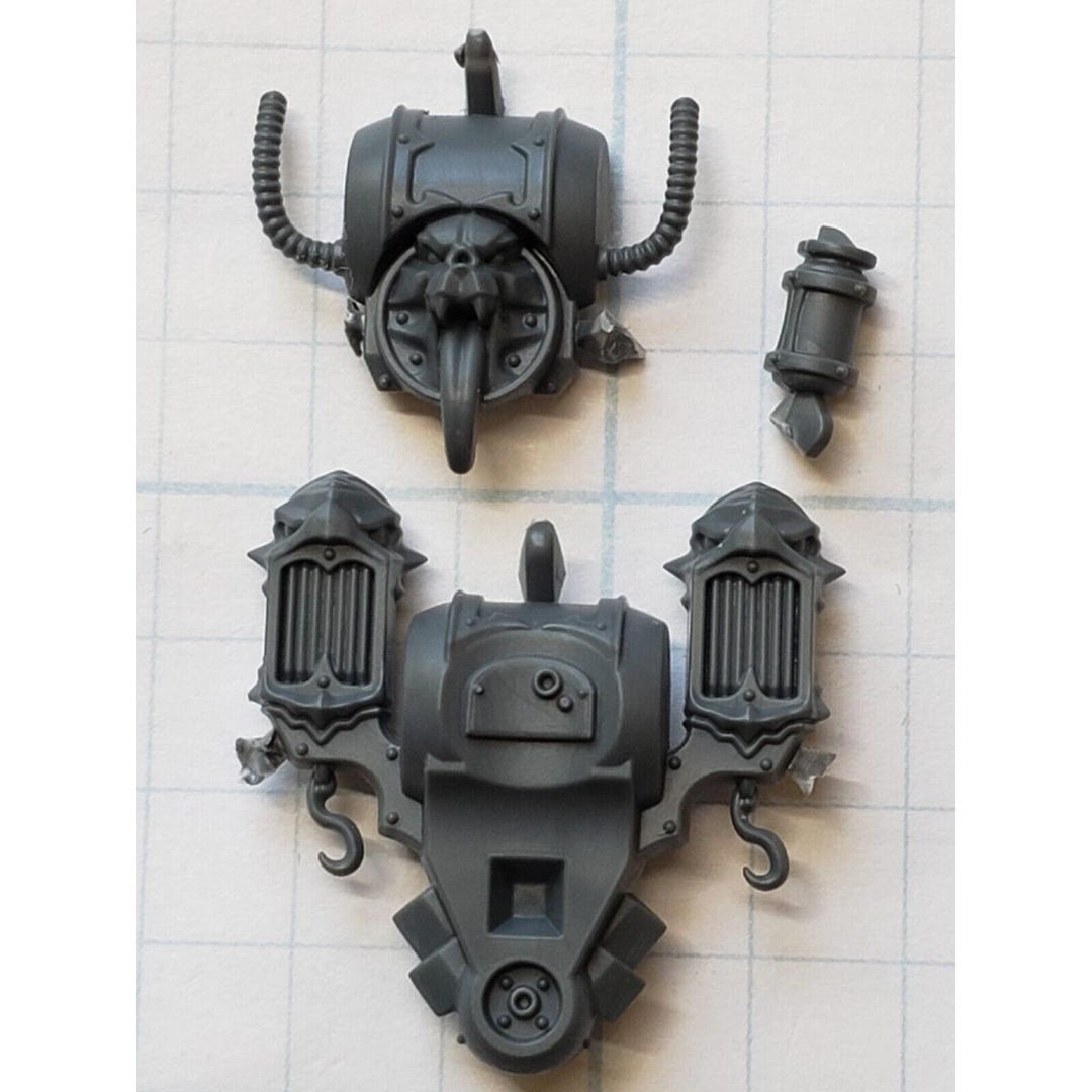 Warhammer 40K Emperors Children Bits Noise Marine Engraved Backpack #31 ...