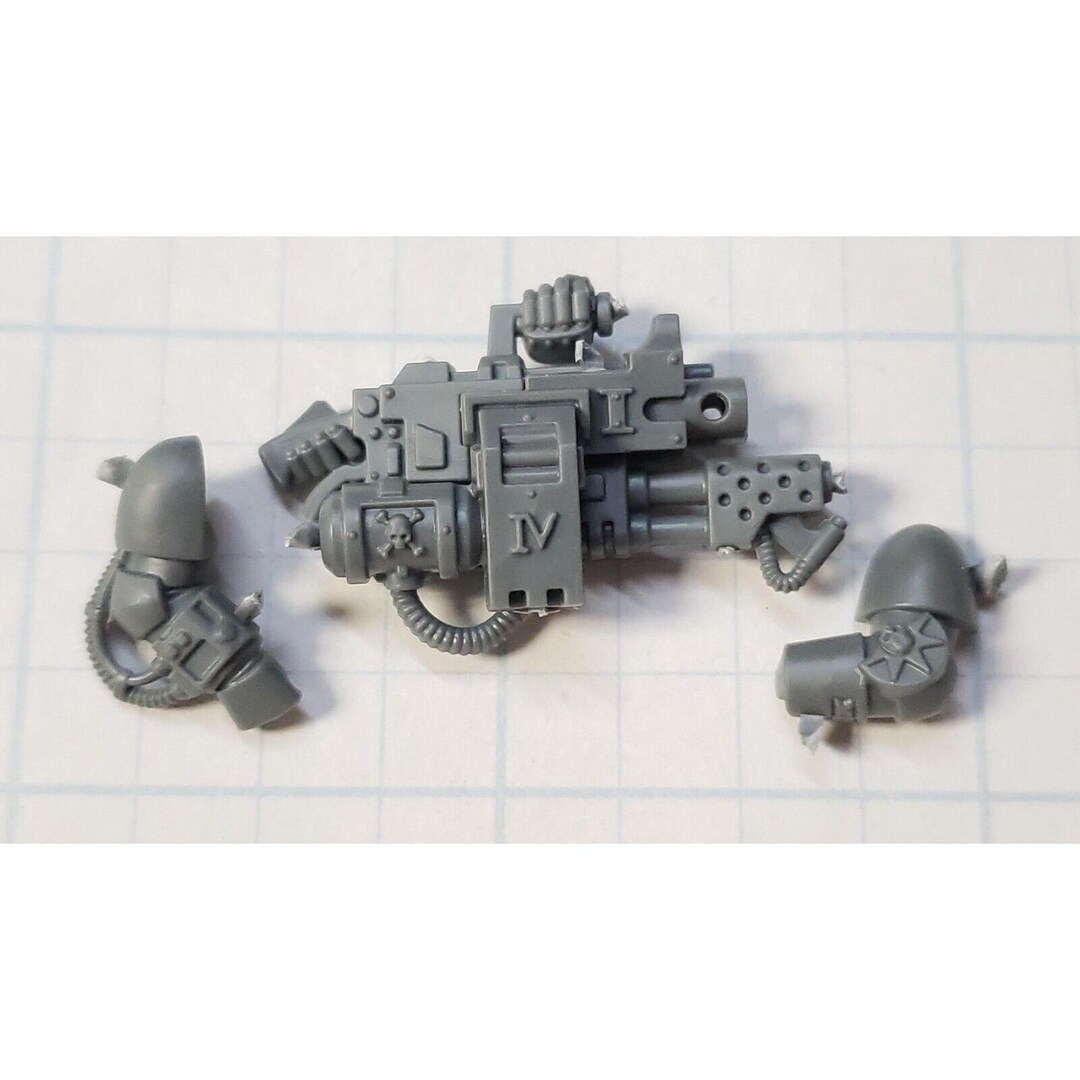 Warhammer 40k Deathwatch Bits Veteran Infernus Heavy Bolter - Etsy