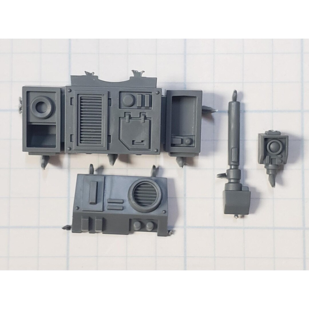 Warhammer 40k Space Marine Bits Gladiator Tank Rear Turret Sensor Vox ...