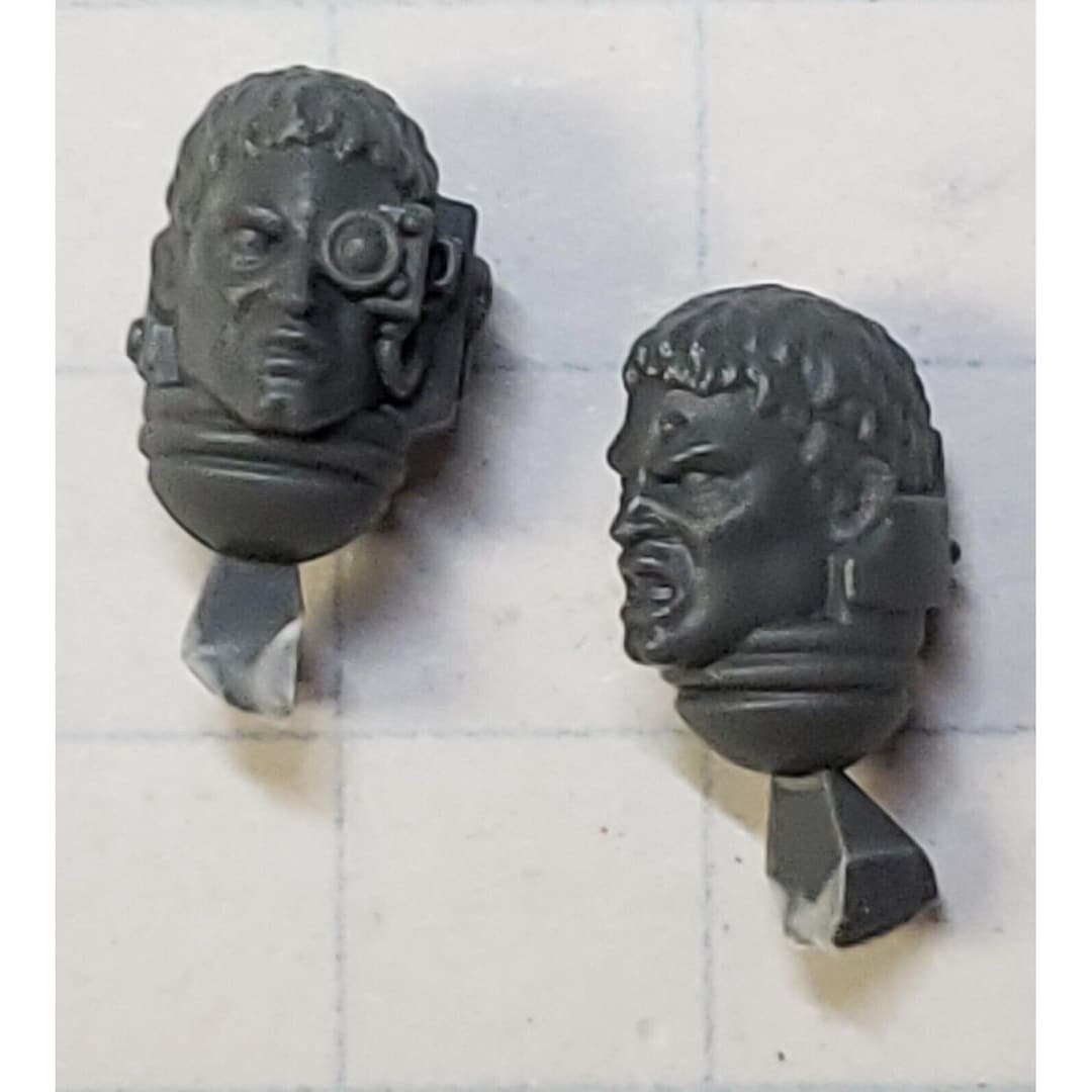 40k BLOOD ANGELS Bits Primaris Upgrade Bare Heads Bionics & Campaign ...