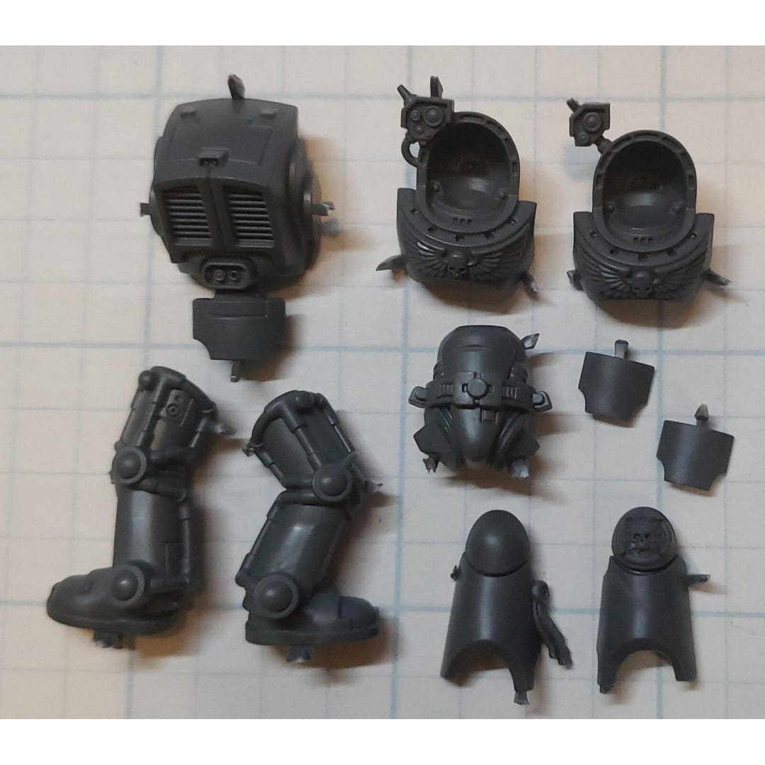 40k Space Marines Bits Terminator Squad Specialist Torso & Legs W ...