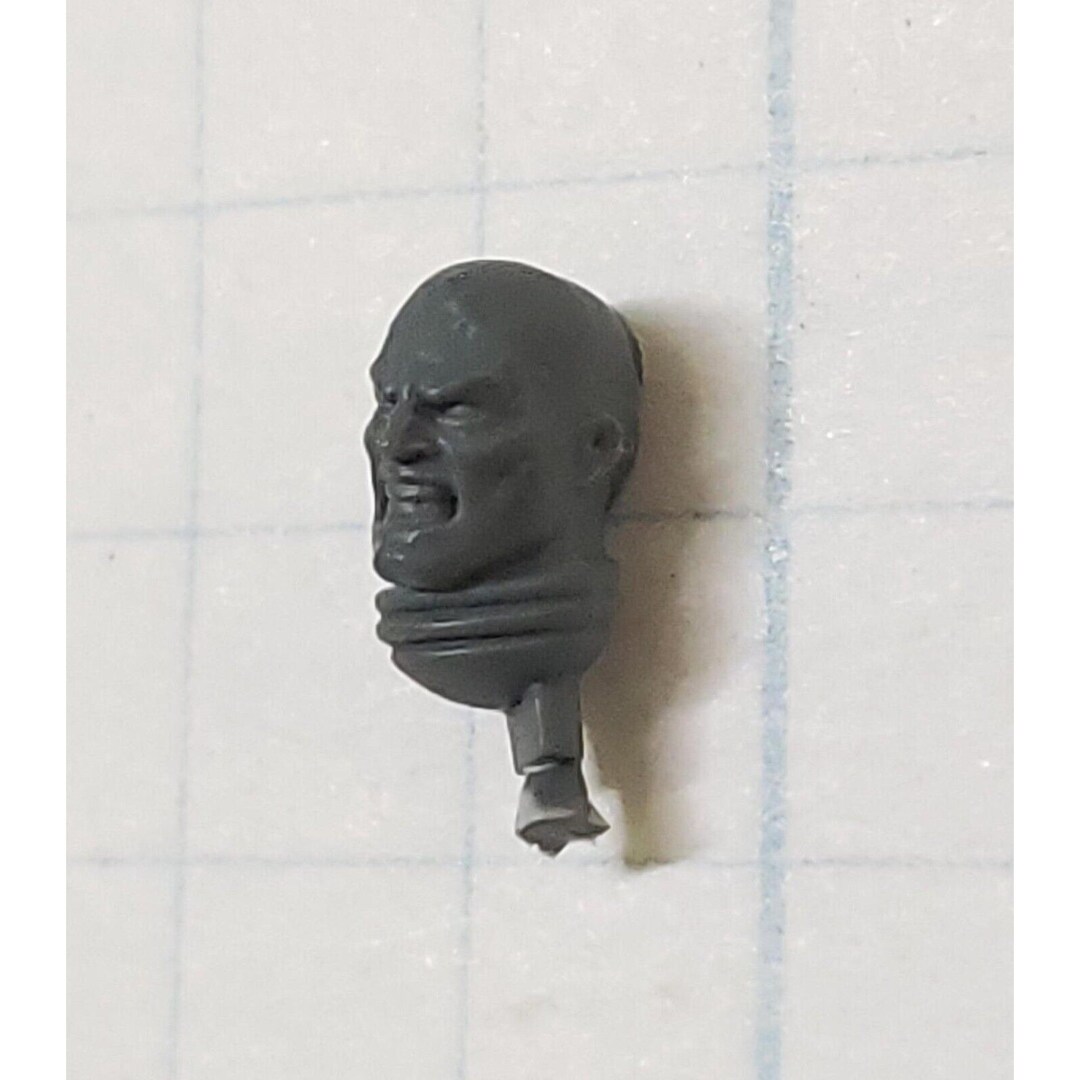 Warhammer 40k Chaos Space Marine Bits Legionary Butcher Bare Head #12 ...