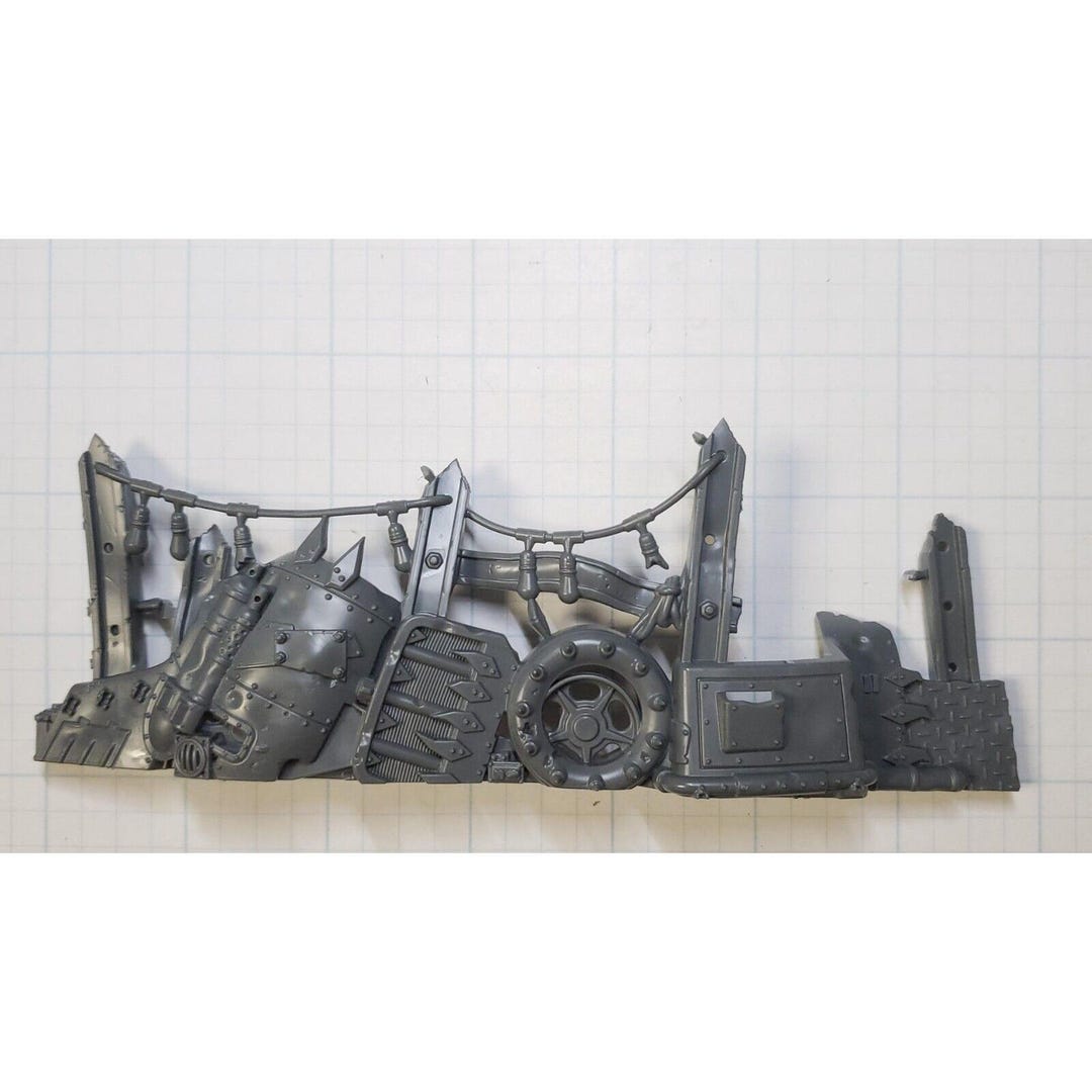 Warhammer 40k Ork Bits Mekboy Workshop Ork Terrain Scrap Metal Fence ...