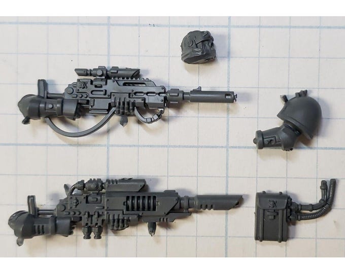 Warhammer 40k Space Marine Bits Eliminator Tactical Las Fusil & Sniper ...