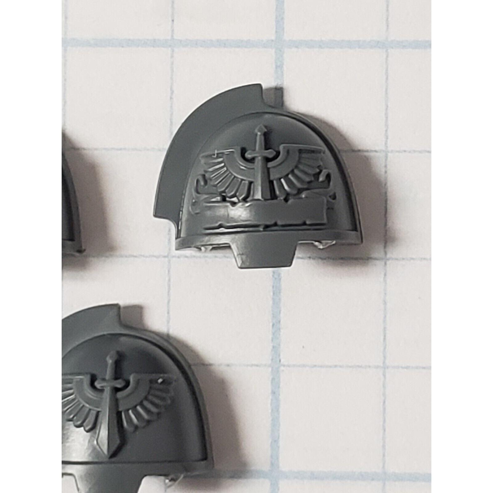 Warhammer 40k Dark Angels Bits Primaris Upgrade Gravis Shoulder Pads X3 ...