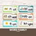 Word Family Flip Book | Kindergarten Phonics Activity | Preschool ...