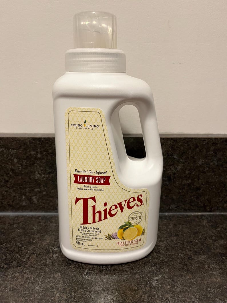 Young Living Thieves Laundry Soap - Etsy