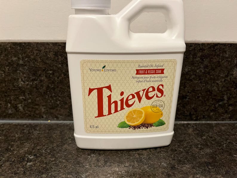 Young Living Thieves Fruit & Veggie Soak - Etsy