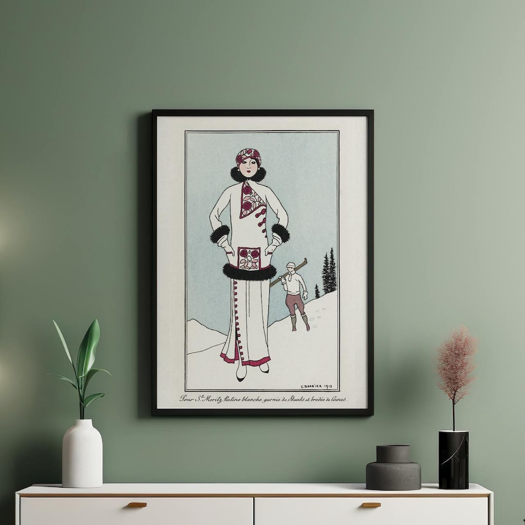 Journal Des Dames Et Des Modes by George Barbier – Art Deco Fashion ...