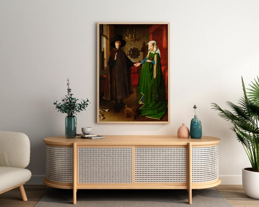 Jan Van Eyck Arnolfini Portrait – Flemish Masterpiece Art Print ...
