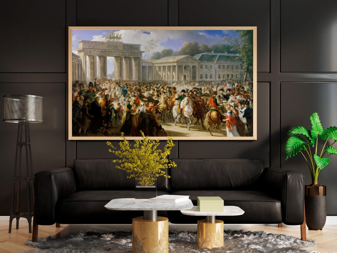 Charles Meynier - Entrée De Napoléon à Berlin. Historical Wall Art ...