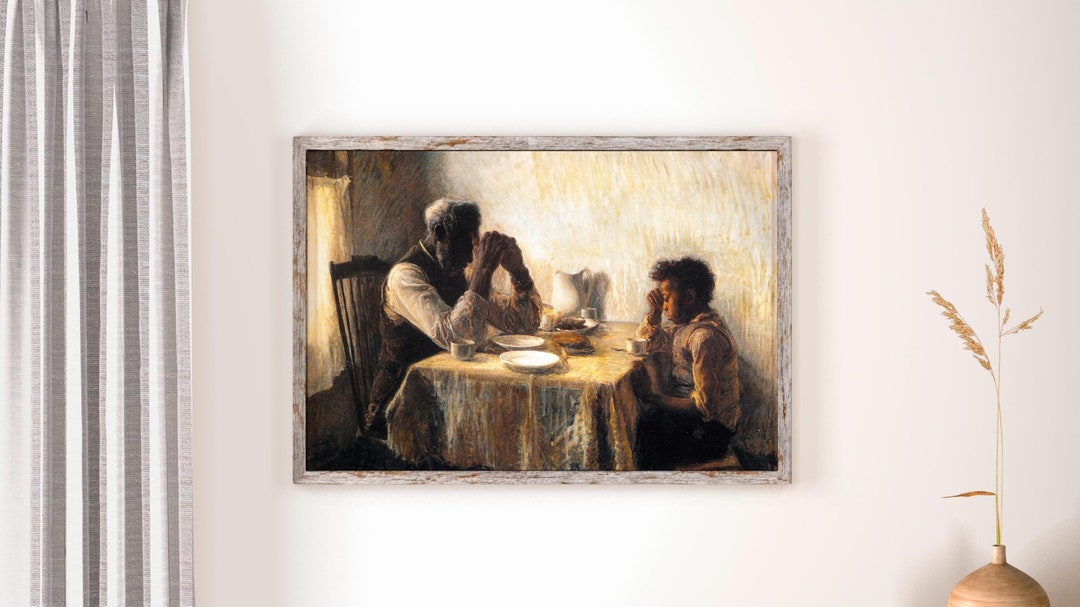 Henry Ossawa Tanner - Study for the Thankful Poor. Classic Wall Art ...