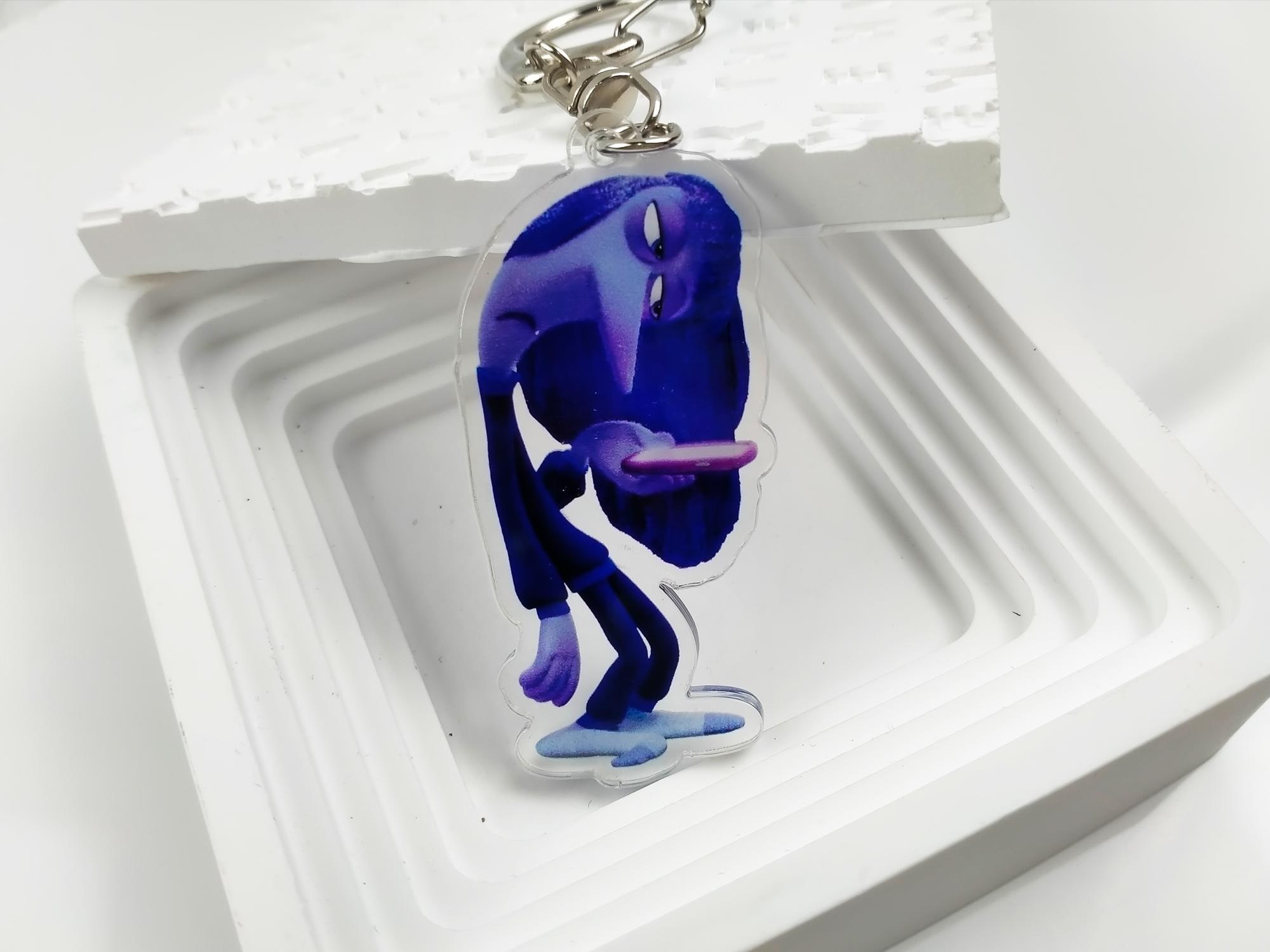 Inside Out 2 Keychain Inside Out 2 Movie Characters Keychain Mobile ...
