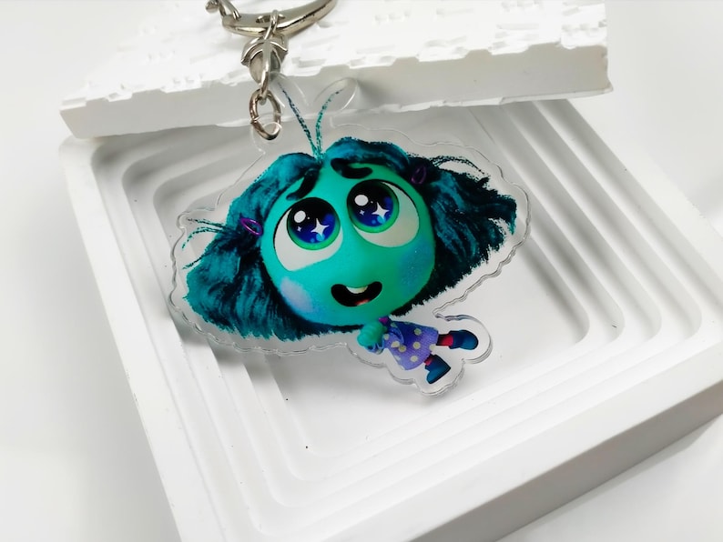 Inside Out 2 Keychain Inside Out 2 Movie Characters Keychain Mobile ...