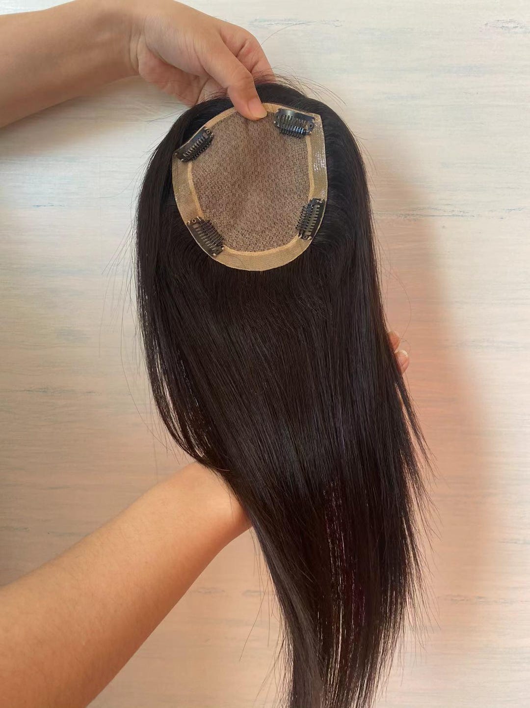 Virgin Silk Base Hair Topper 12*13cm ,women Hair Topper Free Part 3 ...