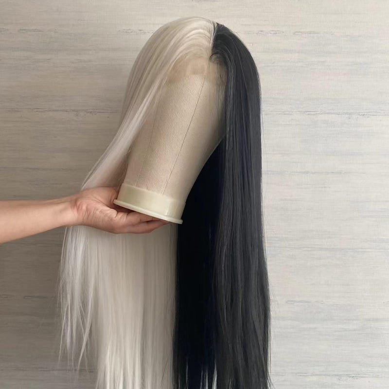 Front Half Lace Wig - Etsy