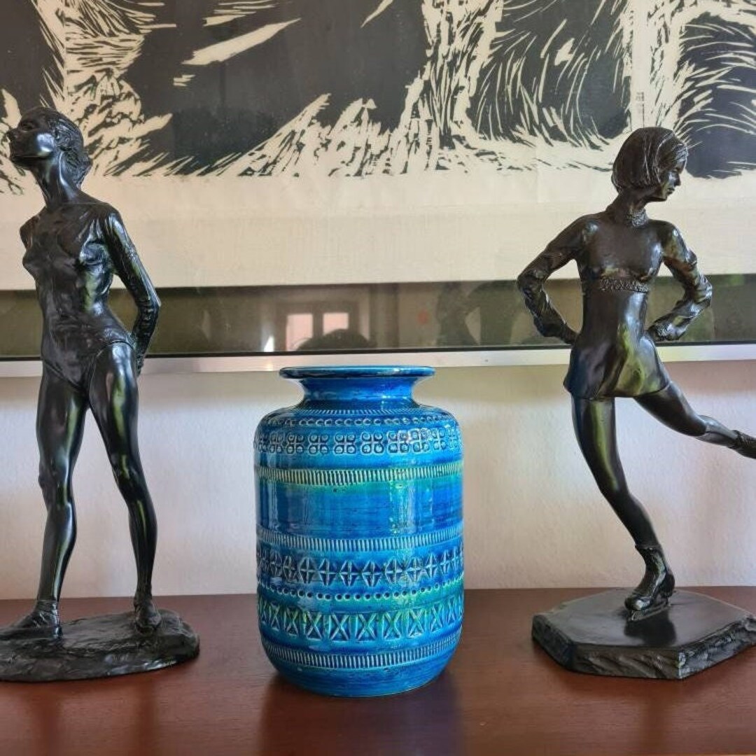 BITOSSI ALDO LONDI Flavia Montelupo Ceramic Vase, Vintage 1960s ...