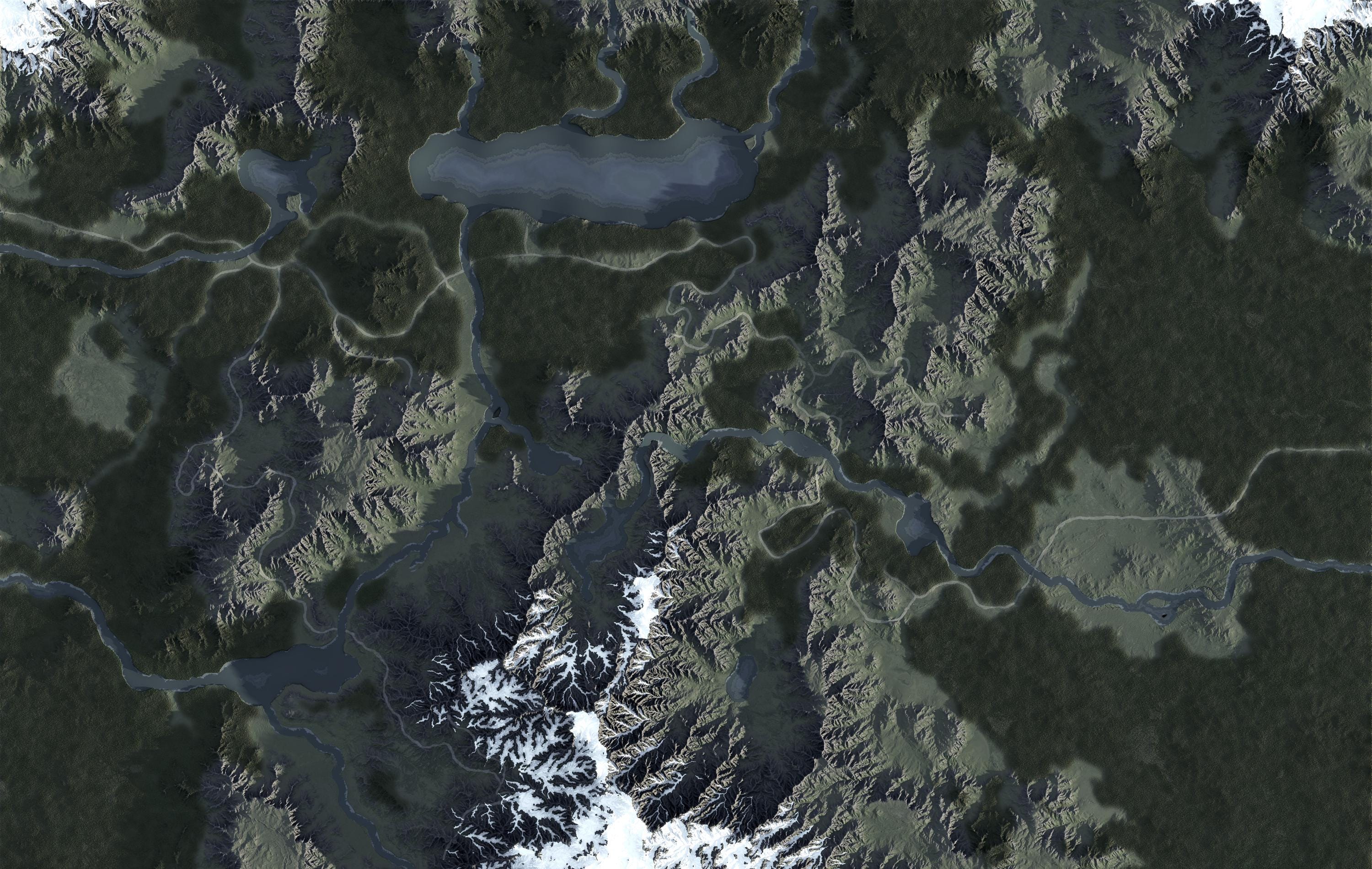 Custom 3D Fantasy Map Globe Render - Etsy