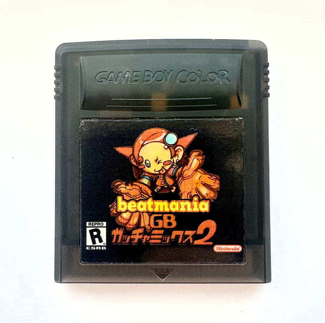 Beatmania 2 GB Gotcha Mix GBC - Custom Designs!! - Etsy