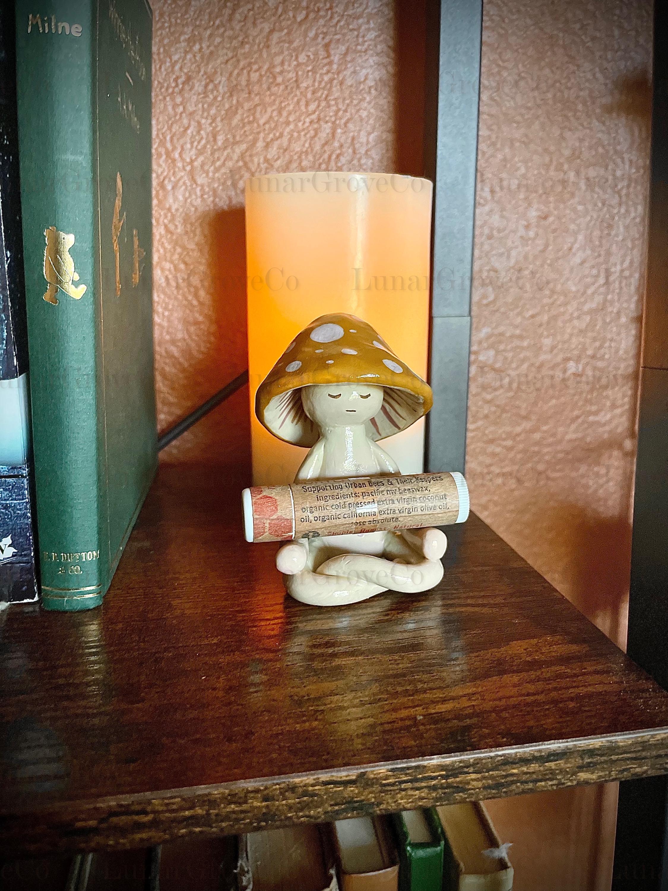 The Original Meditation Mushrooms | Handmade Desk Companion | Pencil ...