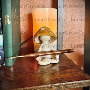 Meditation Mushrooms | Desk Companion | Pencil Holder | Home, Desk and ...